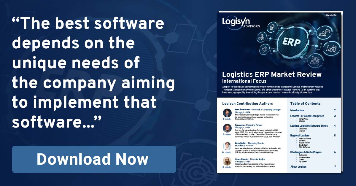 Logistics ERP Market Review - International Focus